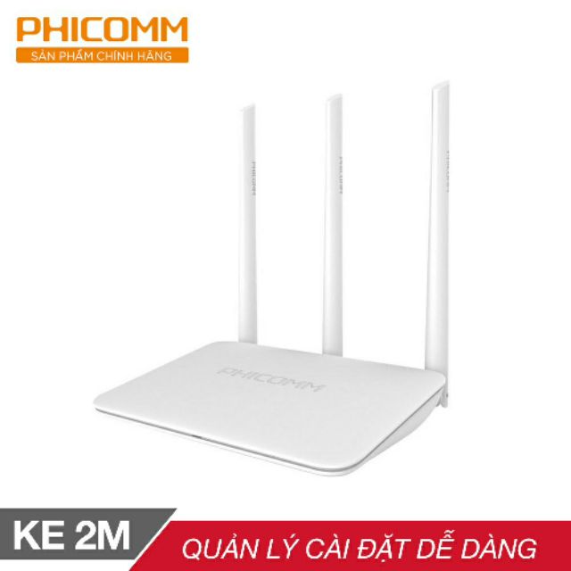Bộ phát Wifi Router Phicomm KE 2M chuẩn 802.11n (300Mbps) | Shopee Việt Nam