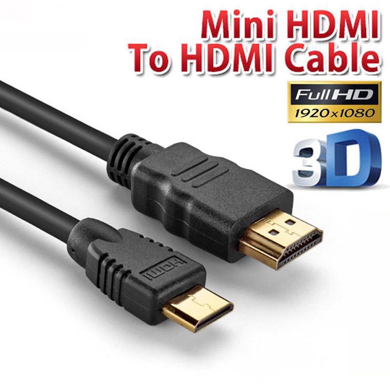 [Sẵn Sàng] Cáp HDMI Sang HDMI Mini 1M 1.5M HD 4K 1080P Bộ Chuyển Đổi ...