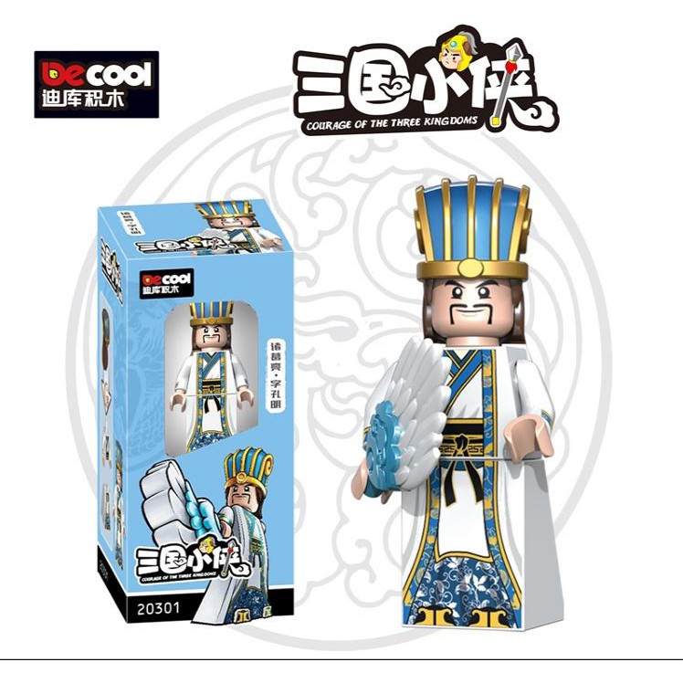 [KÈM CLIP] Đồ chơi lắp ráp mô hình Minifigures nhân vật Tam Quốc Chí Mới siêu Hot Decool ...