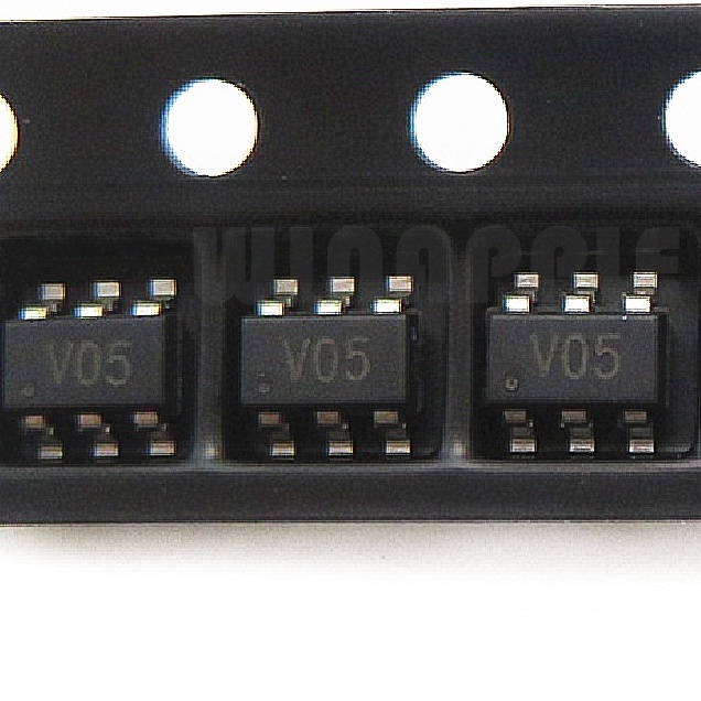 Set 5 Con SRV05-4 V05 Tct Sct SOT23-6 Mới Chính Hãng TVS Diodes RAILCLAMP 4-LINE 5V. Diode bảo ...