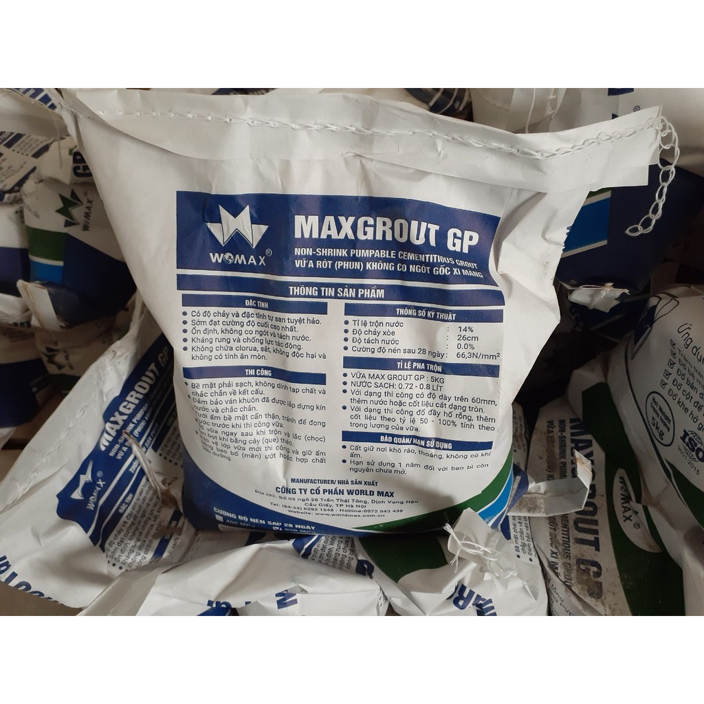 Vữa tự chảy - MAXGROUT GP (5kg) | Shopee Việt Nam