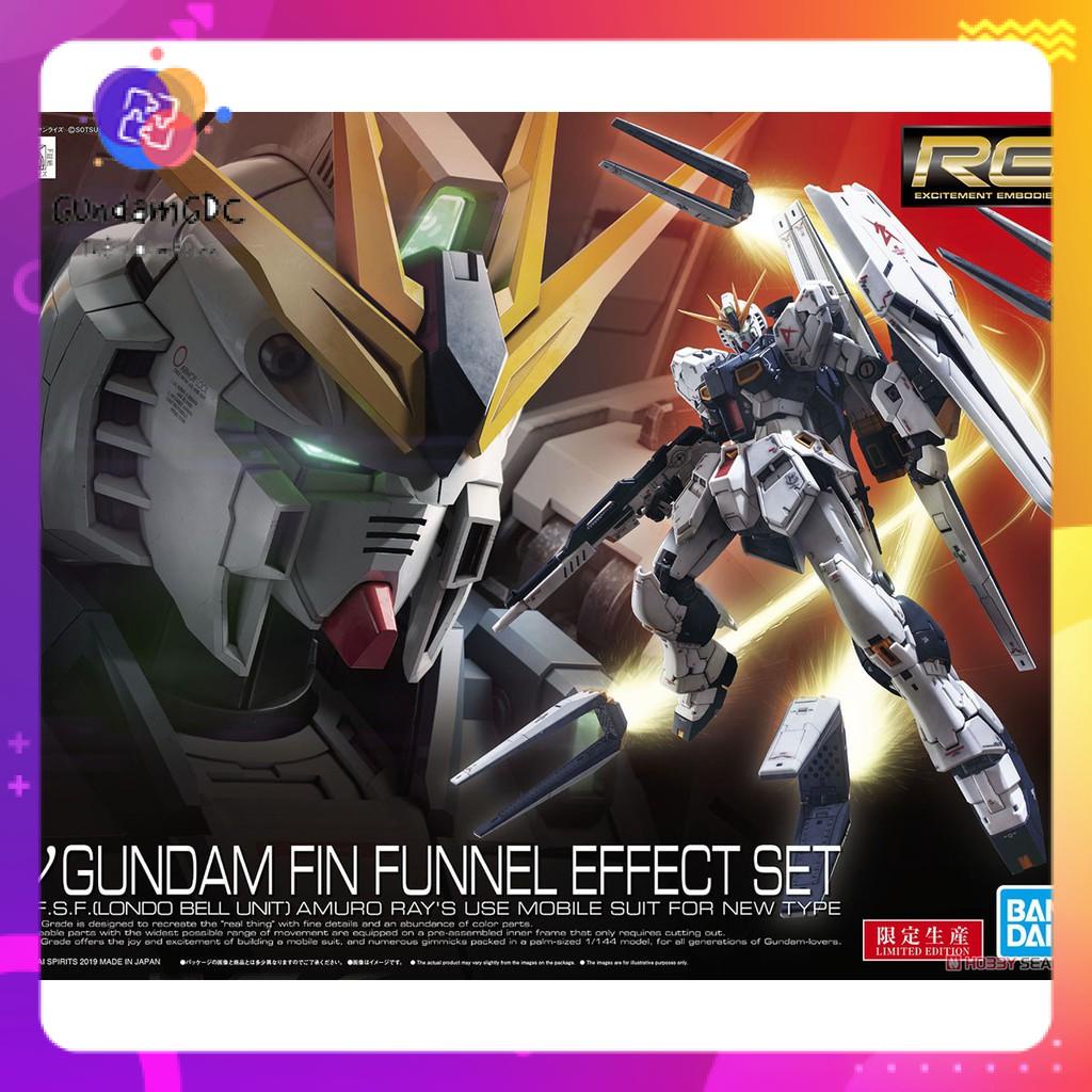 Mô hình RG Nu Gundam Fin-Fannel Effect Set Bandai | Shopee Việt Nam
