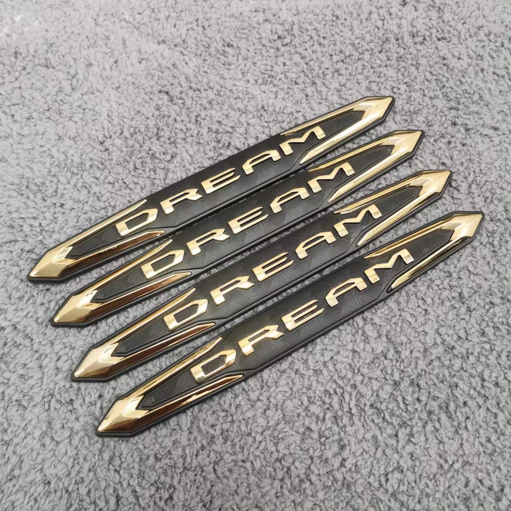Honda Dream Logo Biểu tượng Xe máy Biểu tượng Bình xăng Chrome Huy hiệu ...