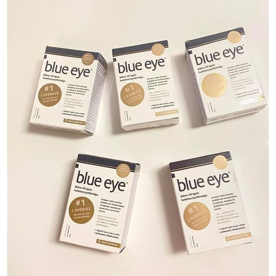 VIÊN UỐNG BỔ MẮT BLUE EYE - THỤY ĐIỂN. | Shopee Việt Nam