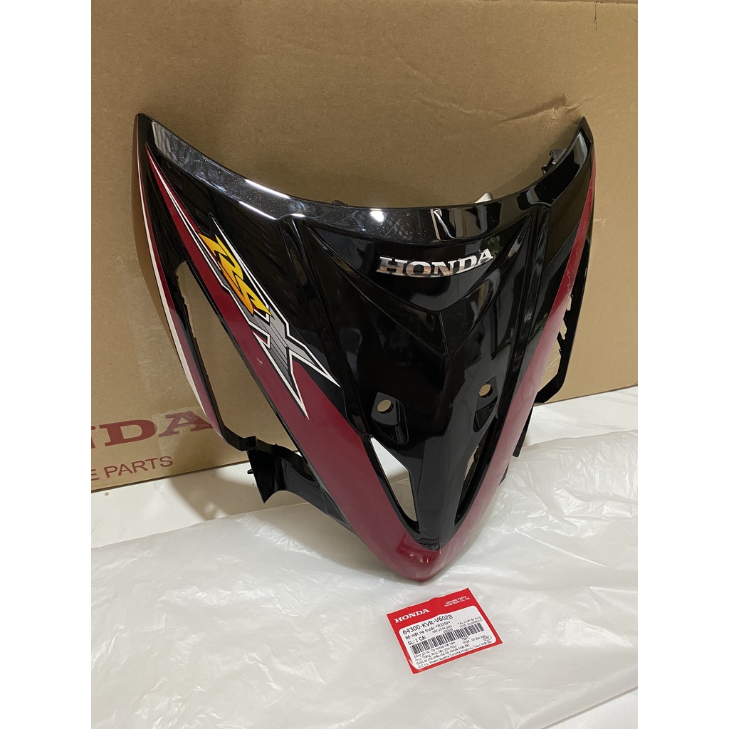 Bộ mặt nạ trước HONDA WAVE RSX100 năm 22008 màu Đỏ đen. R-315P ...