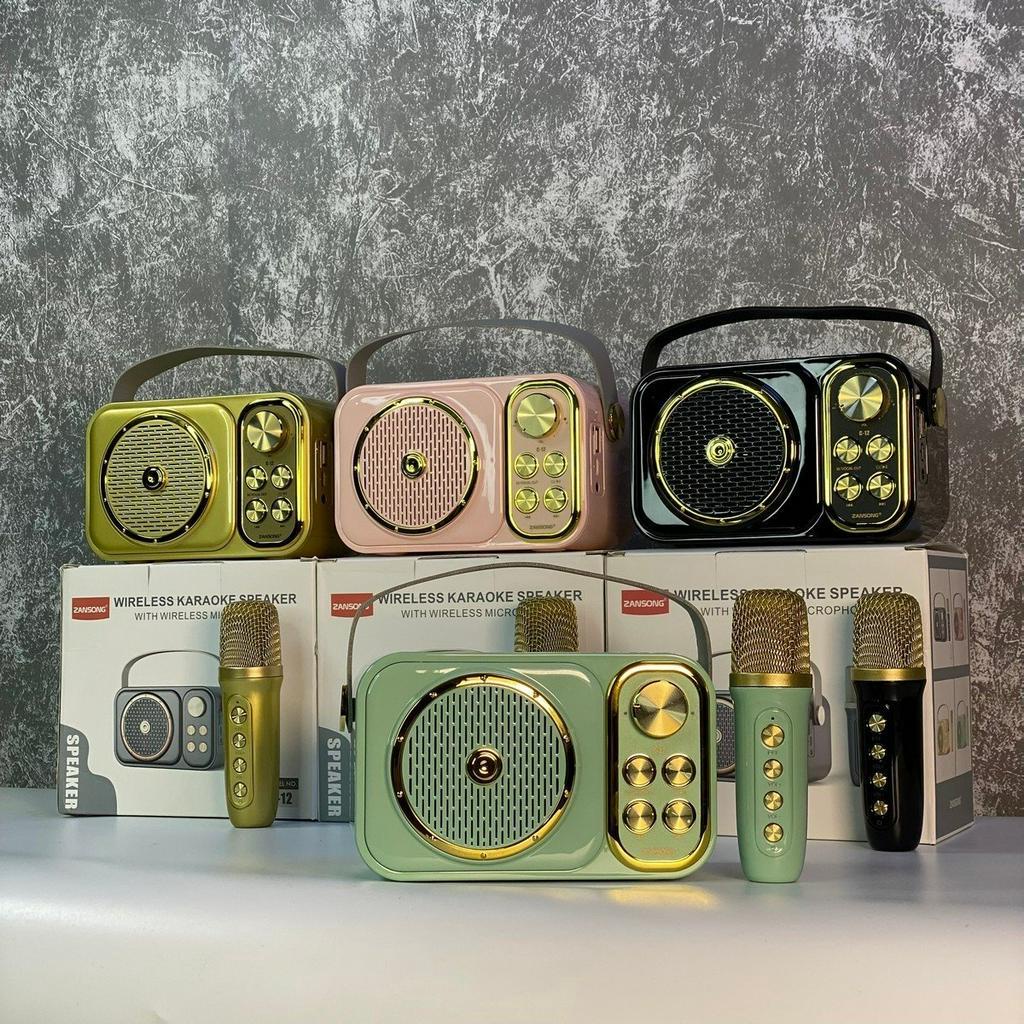 Loa Karaoke Bluetooth C12 Mini Kèm Mic | Shopee Việt Nam