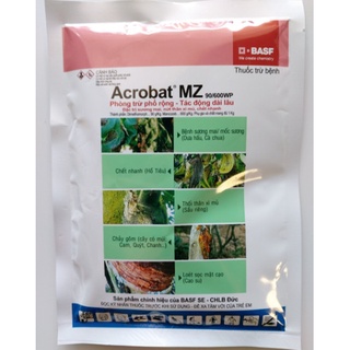 ACROBAT MZ 90/600WP Trừ Nấm Bệnh Gói 100g (Hoạt chất Mancozeb và ...