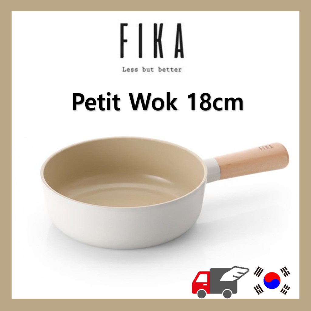 [Fox_Shop] NEOFLAM FIKA Petit Wok Pan 18cm / Non-Stick Coating / IH ...