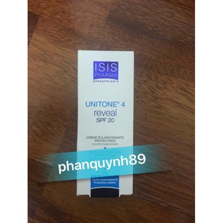 Kem Ban Ngày Isis Unitone 4 Reveal Revealing Cream SPF 20 30ml | Shopee ...