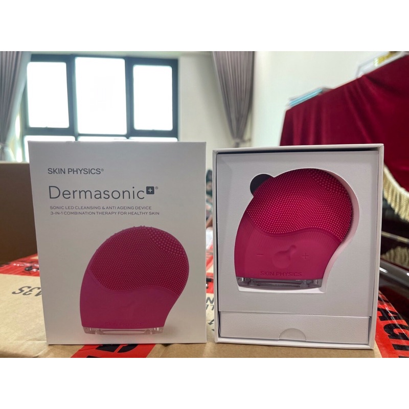 Máy rửa mặt Skin physics Dermasonic + | Shopee Việt Nam