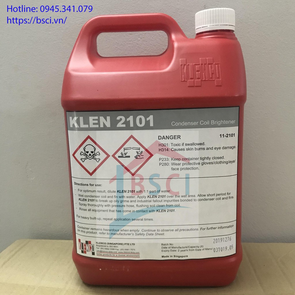 Hóa chất làm sạch dàn ngưng Klen 2101 | Shopee Việt Nam