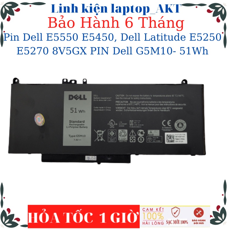 Pin Dell E5550 E5450, Dell Latitude E5250 E5270 8V5GX PIN Dell RYXXH ...