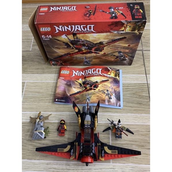 lego ninjago 70650 máy bay chiến đấu của kai hàng chính hãng | Shopee ...