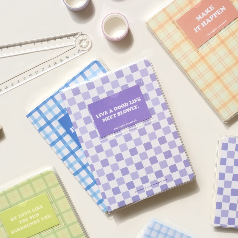 Sổ Tay NOTE FOR 160 Trang CARO Original Kích Thước A5 Có Bìa Nhựa (Tặng ...