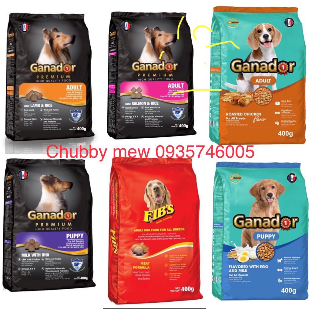 THỨC ĂN CHÓ LỚN GANADOR FIB'S 20kg: GÀ, CÁ HỒI, CỪU | Shopee Việt Nam