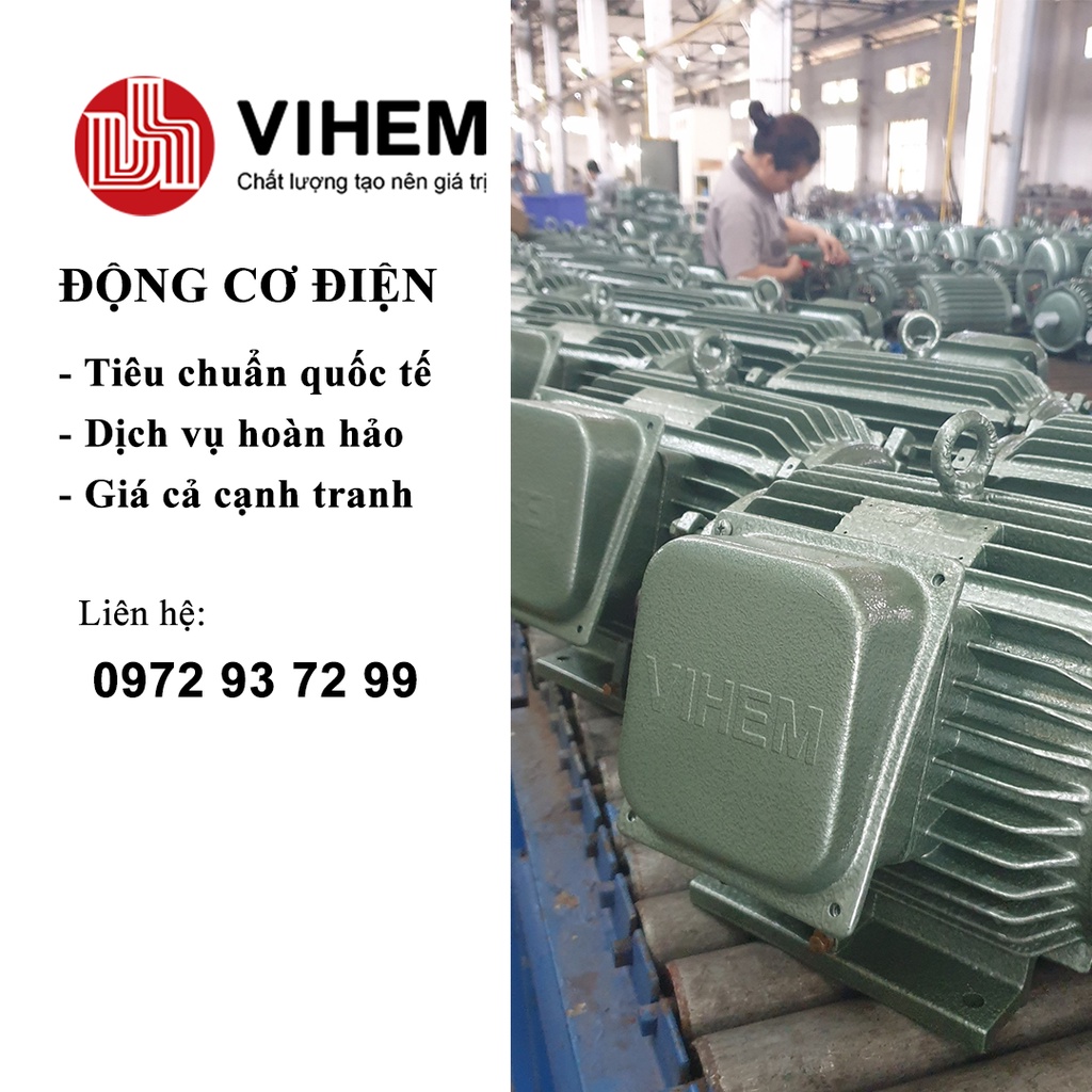 Động cơ 3 pha Việt Hung, Động Cơ VIHEM, Động cơ điện Việt Hung VIHEM ...