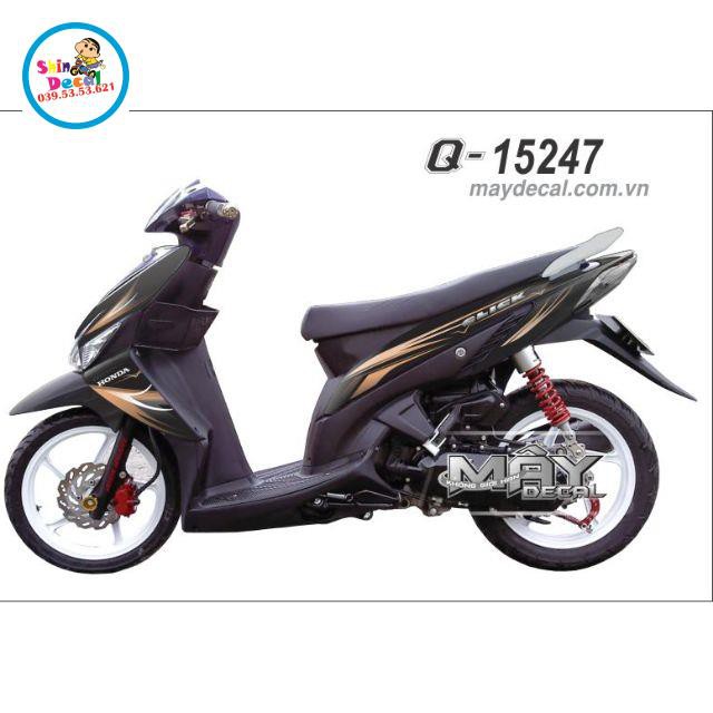 Tem mẫu zin Click 110 tem 3 lớp | Shopee Việt Nam