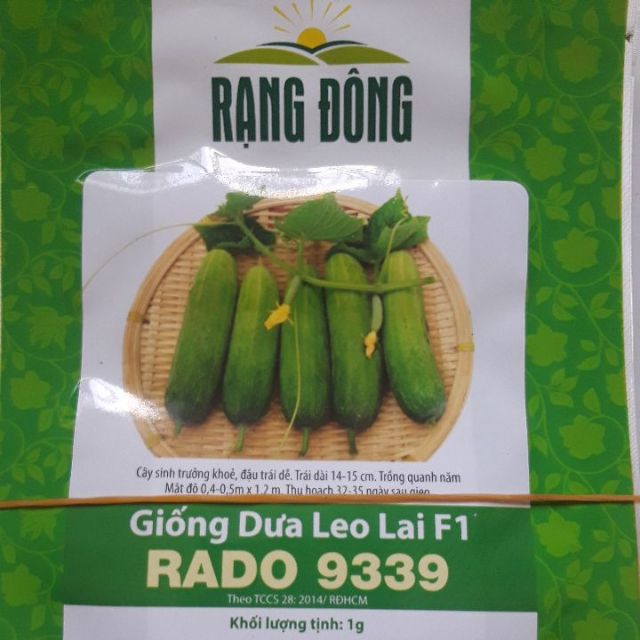 Giống dưa leo lai F1 Rado 9339 | Shopee Việt Nam