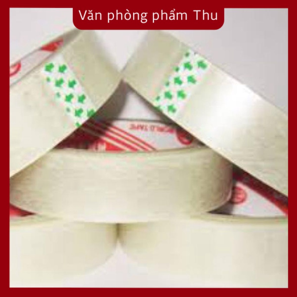 Băng Keo Trong OPP 24mm (2F4), Độ dài cuộn 80 Yard, Độ dính 50 Mic | Shopee Việt Nam