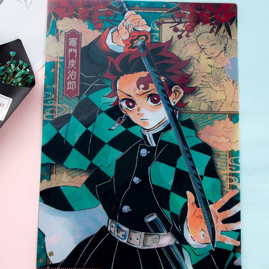 Túi đựng tài liệu A4 Demon Slayer Kimetsu no Yaiba Kawaii Document Bag ...
