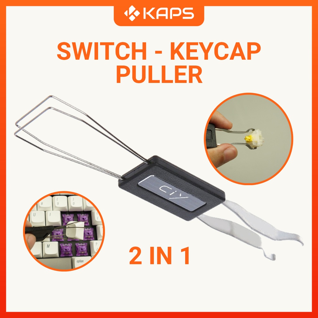 Switch puller, Keycap puller 2in1, dụng cụ tháo switch, dụng cụ tháo keycap bàn phím cơ | Shopee ...