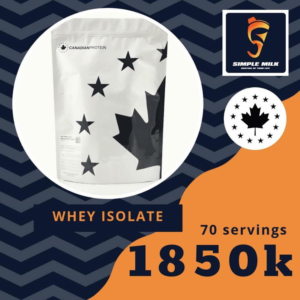WHEY isolate canadian protein | Shopee Việt Nam