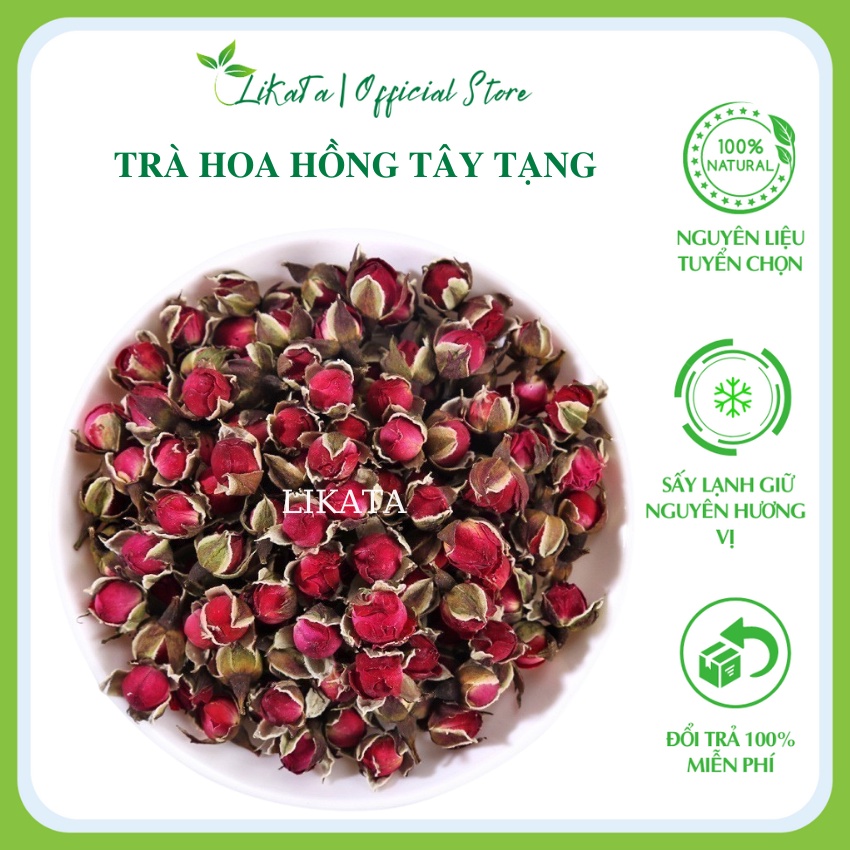 [HÀNG LOẠI 1] Trà Hoa Hồng Tây Tạng 200gr LIKATA - Nụ Đẹp Thơm Ngon ...