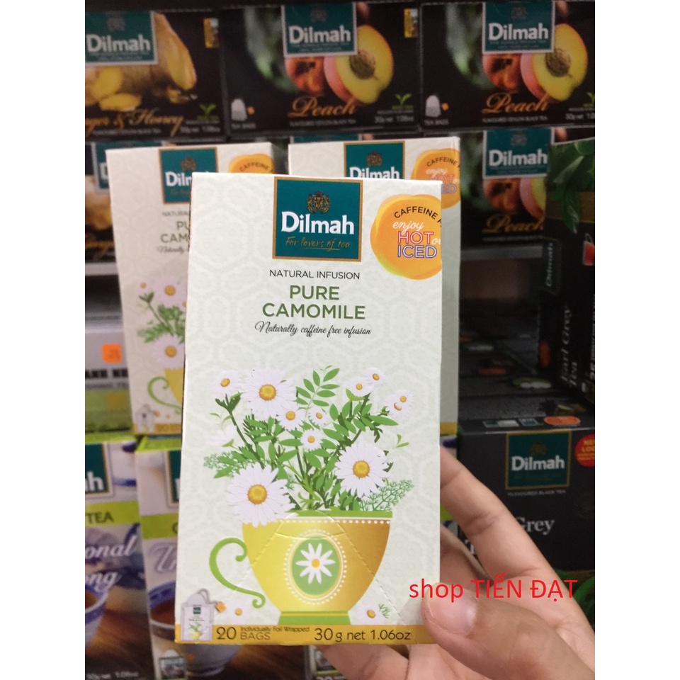 Trà Dilmah Thảo Mộc Hoa Cúc - Dilmah Pure Camomile 30g (20 gói x 1,5g ...