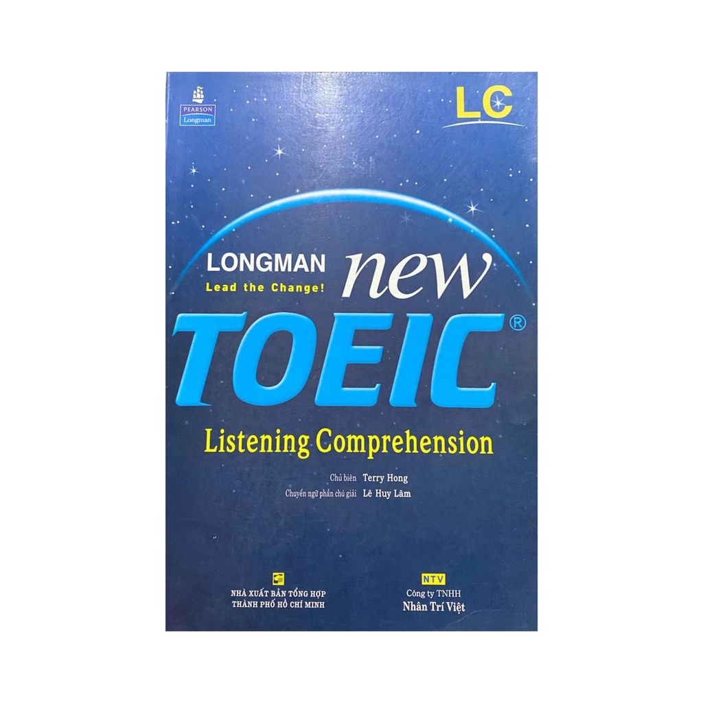 Sách - Longman New : Toeic LC : Listening Comprehension ( Nhân Trí Việt ) | Shopee Việt Nam