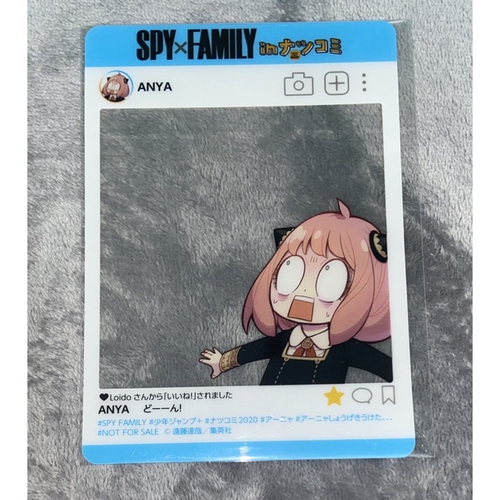 Card sns Anya (Hàng Nhật) | Shopee Việt Nam