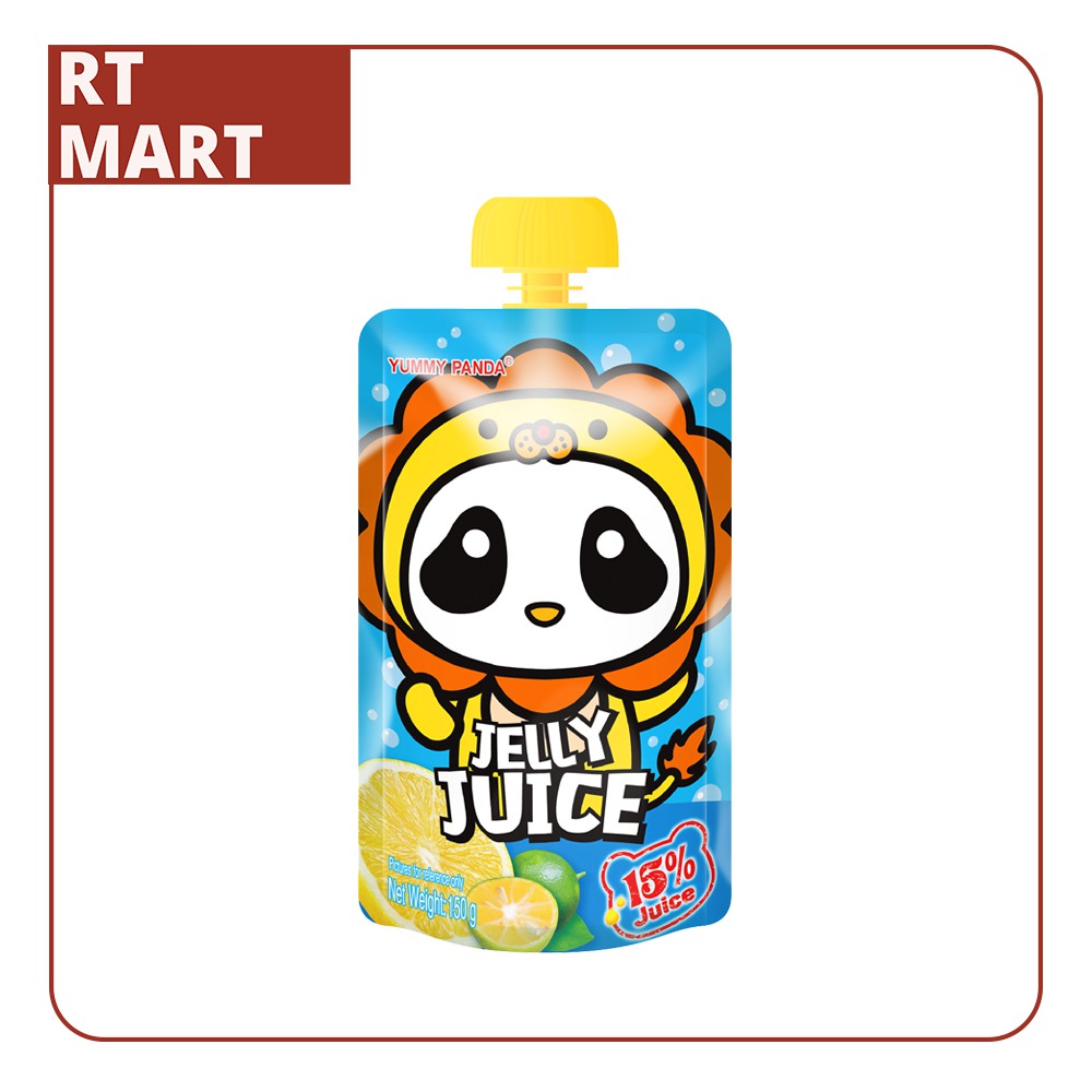 Thạch uống trái cây YUMMY PANDA vị Chanh 150g | Shopee Việt Nam