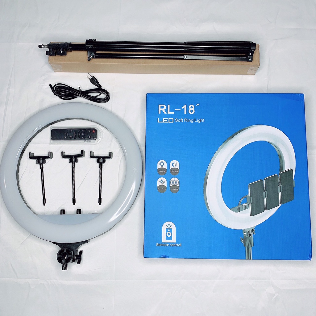 Đèn Led Live Stream 45cm hỗ trợ chụp ảnh, livestream, quay video tiktok ...