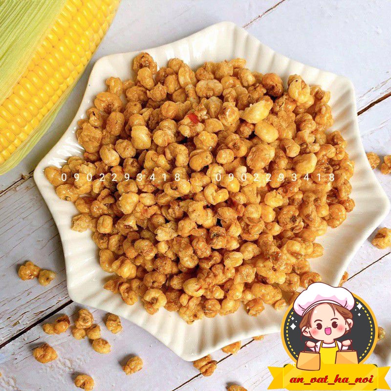 [1kg ] Ngô cay sấy giòn xóc mắm,Bắp rang tỏi ớt -ngô chiên-Ngô Xóc Mắm ...
