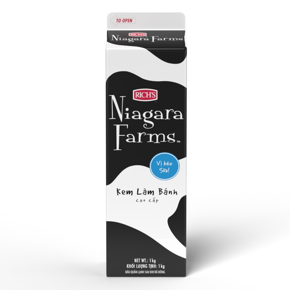 Kem làm bánh cao cấp Rich's Niagara Farms hộp 1kg | Shopee Việt Nam