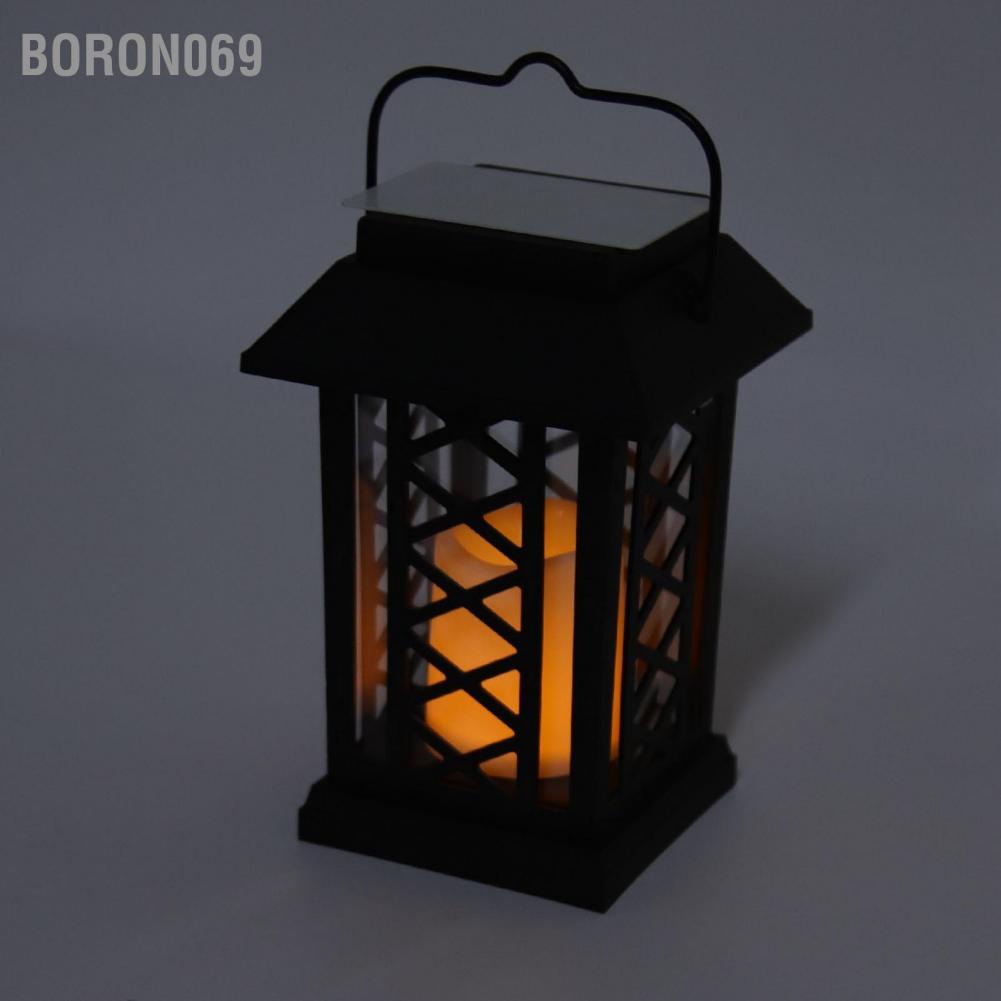 Boron069 Outdoor Hanging Solar Lantern Energy Saving Warm Light ...