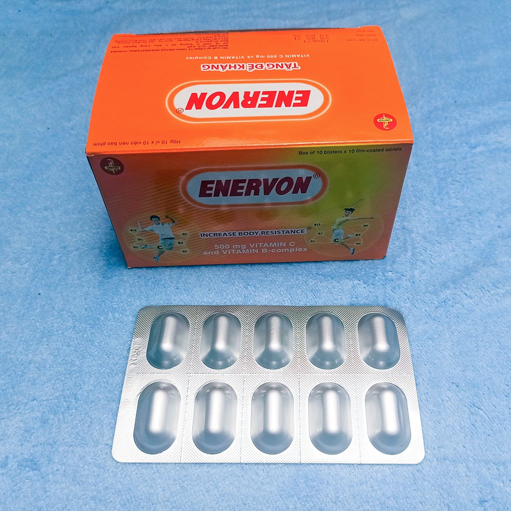 Enervon tăng đề kháng 1 vỉ x 10v | Shopee Việt Nam