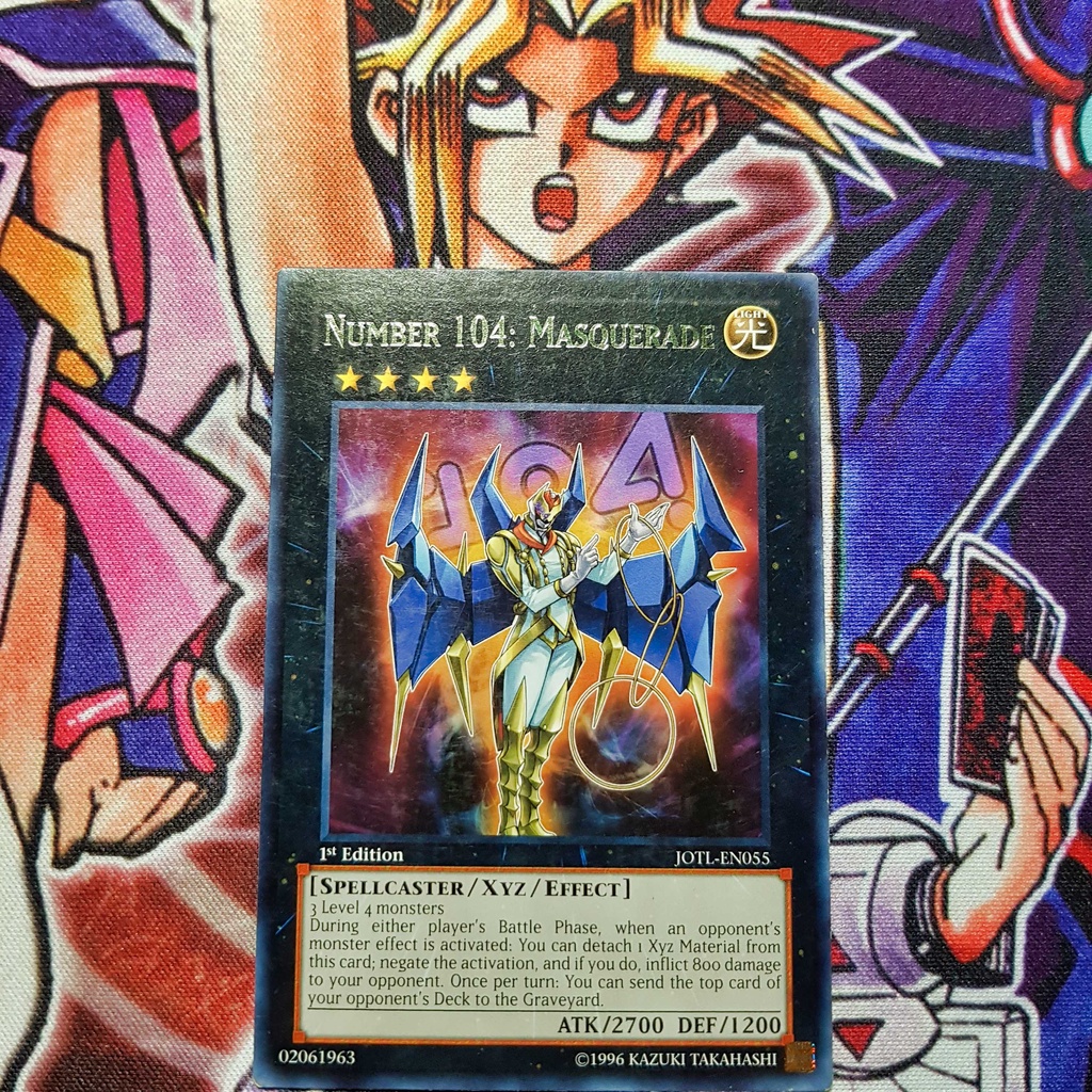 Thẻ bài Yugioh chính hãng | Number 104: Masquerade | JOTL Rare ...