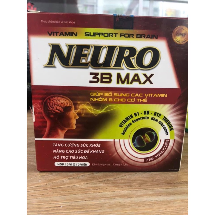 NEURO 3B MAX VITAMIN B1,B6,B12 | Shopee Việt Nam