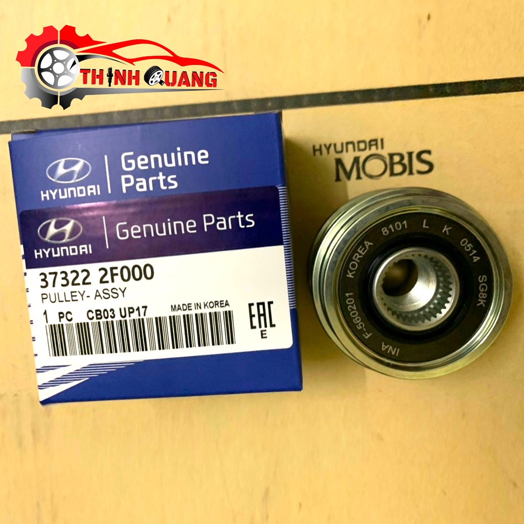 Puly máy phát HYUNDAI SANTAFE, TUCSON, KIA SORENTO, SEDONA, CARNIVAL ...