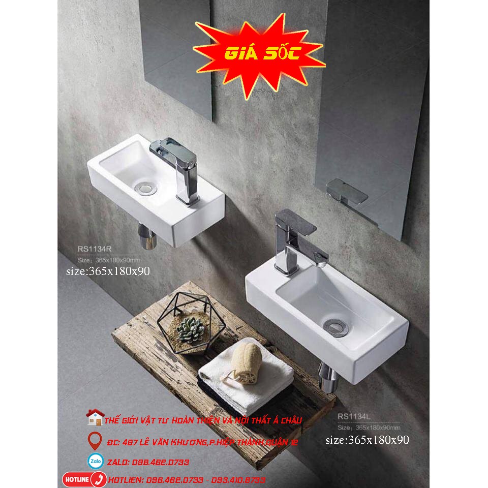 Chậu rửa mặt nhỏ,lavabo mini,bồn rửa tay kích thước nhỏ,treo tường màu ...