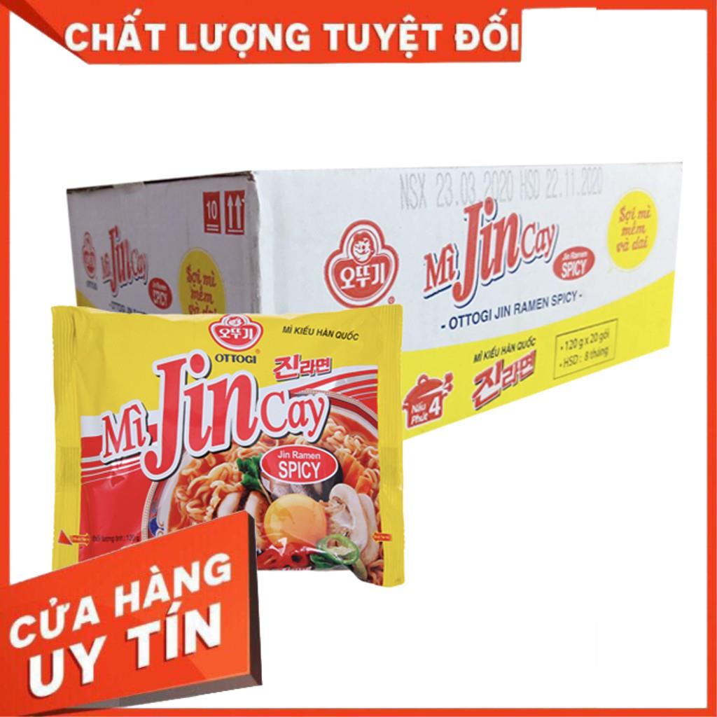 (DEAL XỊN- GIÁ RẺ) New - Thùng 20 gói mì Jin Ramen cay Ottogi 120g | Shopee Việt Nam