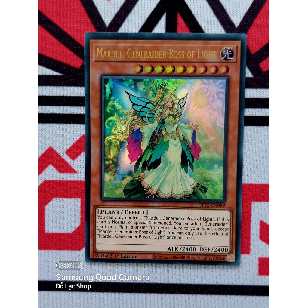 [ Đỗ Lạc Shop ] Thẻ Bài Yugioh Monster Mardel, Generaider Boss of Light ...