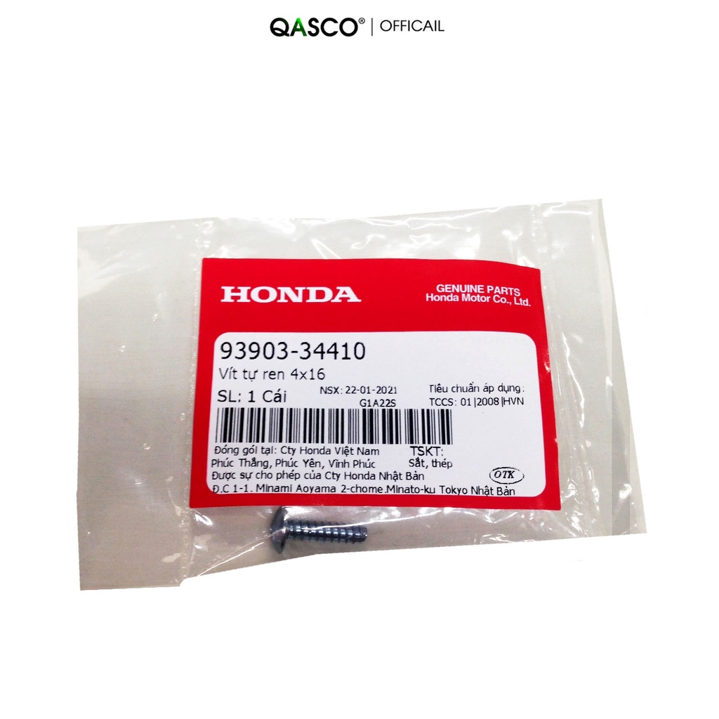 Vít tự ren HONDA nhiều dòng xe 4x16 (9390334410) (1437) | Shopee Việt Nam
