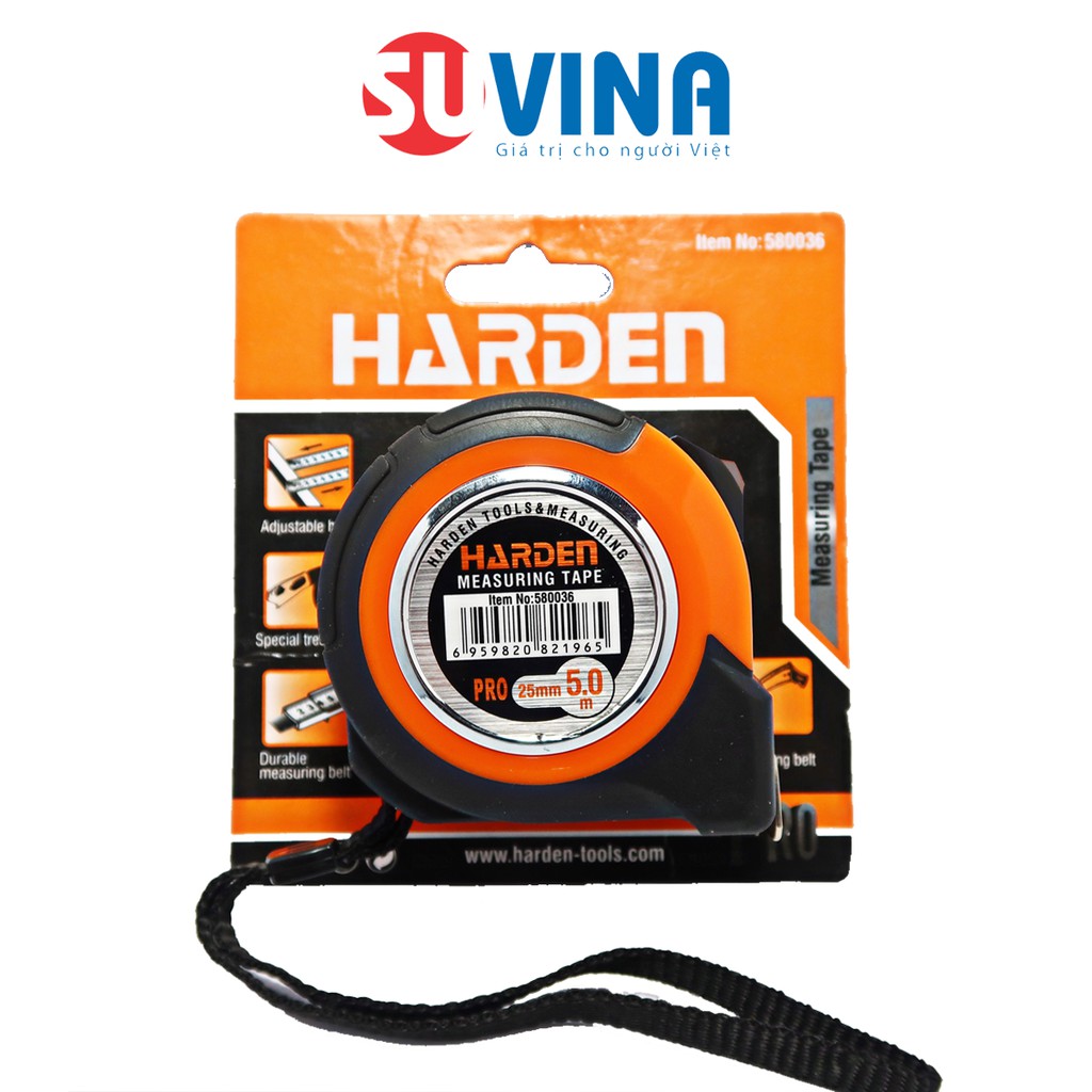 Thước Dây Cuộn 5M x 25mm HARDEN 580036 - Hàng Chính Hãng | Shopee Việt Nam