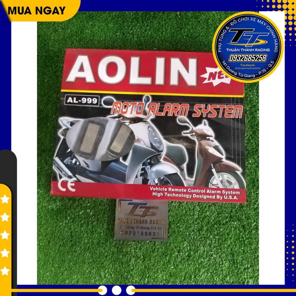 Bộ chống trộm AOLIN đỏ | Shopee Việt Nam