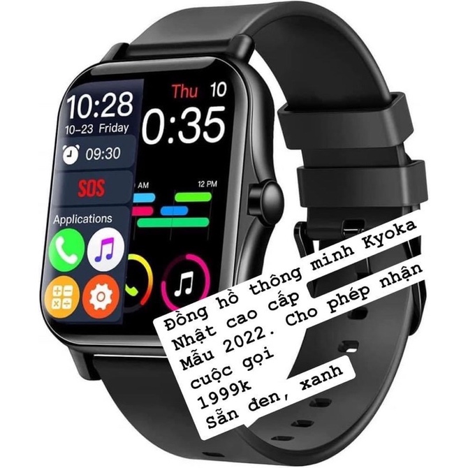 [Sẵn, có TIẾNG VIỆT , NGHE - GỌI ĐIỆN THOẠI ĐƯỢC qua Bluetooth] Đồng hồ ...