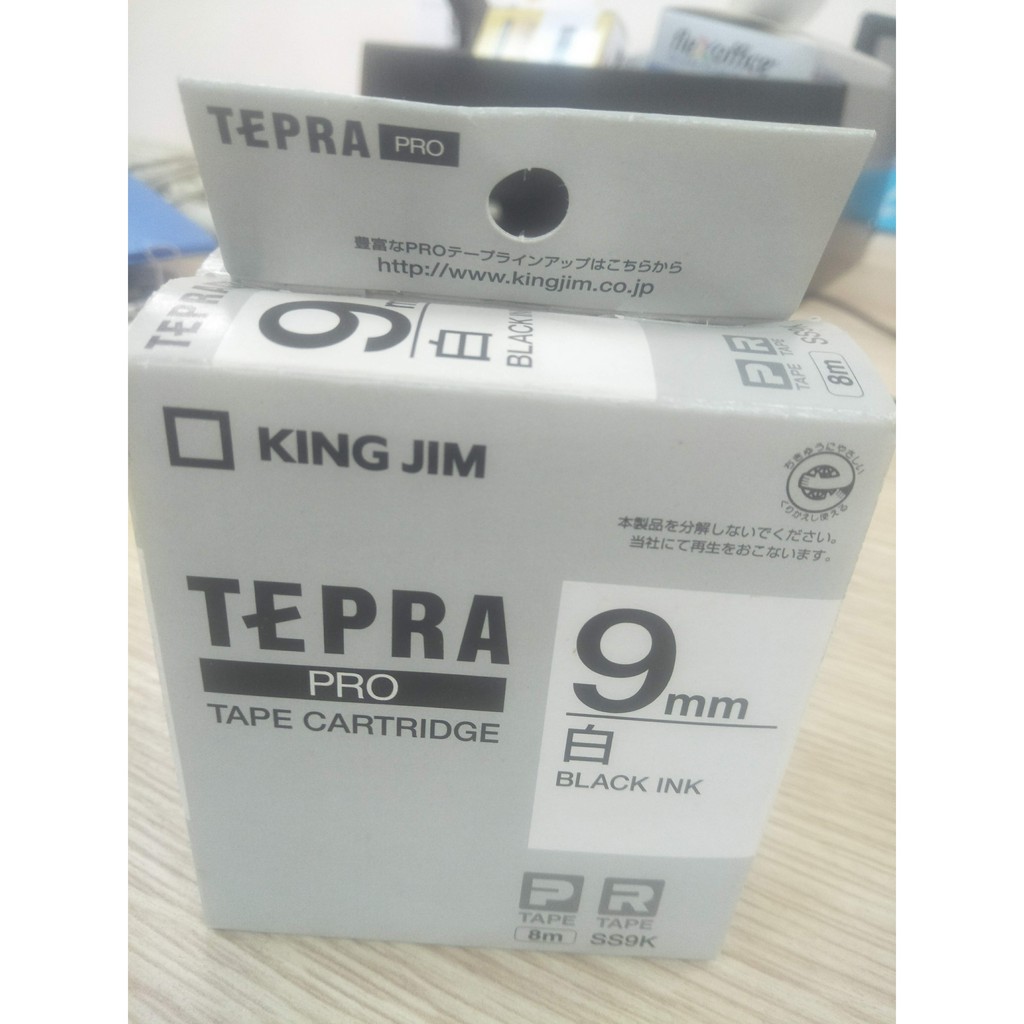 Băng mực in tepra 9mm và 6mm | Shopee Việt Nam