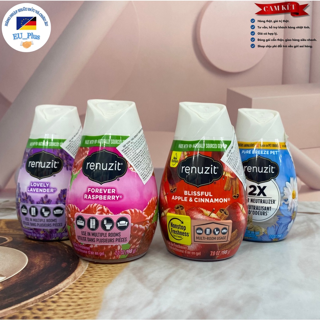 Hộp Sáp thơm phòng RENUZIT 198g - Hàng Mỹ - sẵn 4 mùi hương | Shopee ...