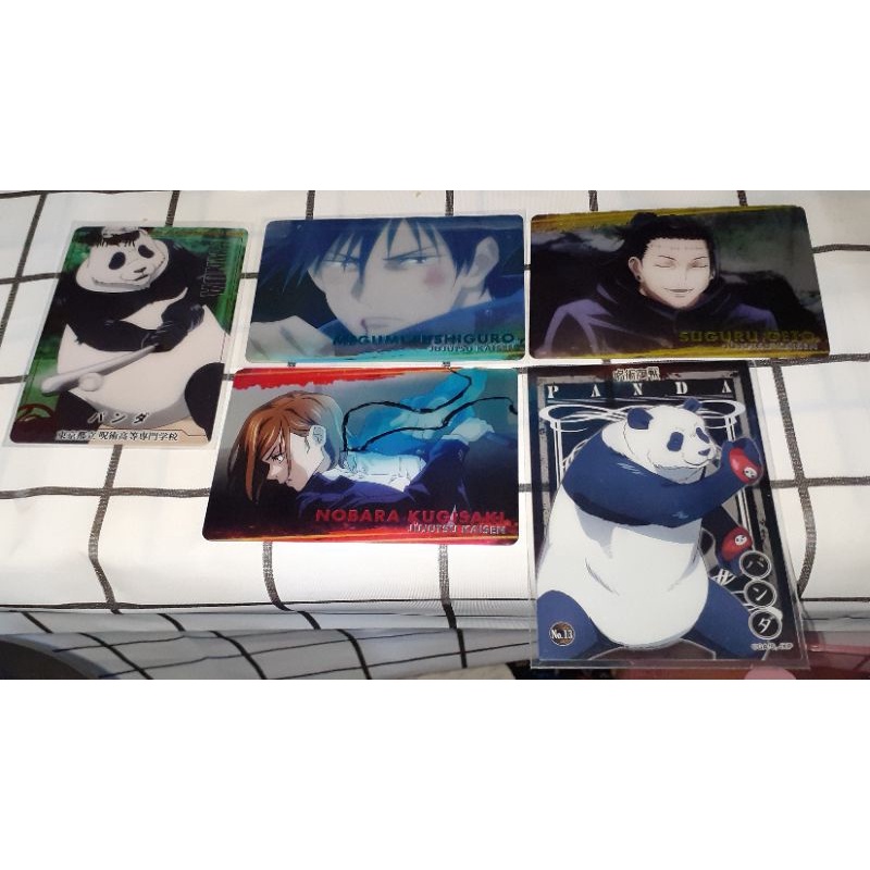 THẺ NHÂN PHẨM JJK- CLEAR / METAL CARD Jujutsu Kaisen vol1/ Pack nhân ...