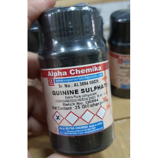Hóa chất QUININE SULPHATE, Alpha Chemika - Ấn Độ | Shopee Việt Nam